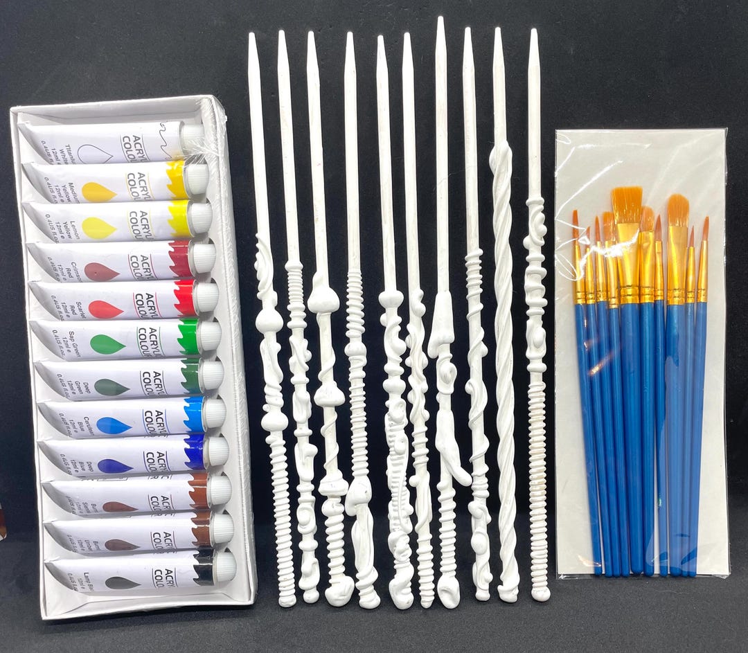 Magic Wand Party Kit DIY Wand Craft Kit for Wizards, Princesses ...