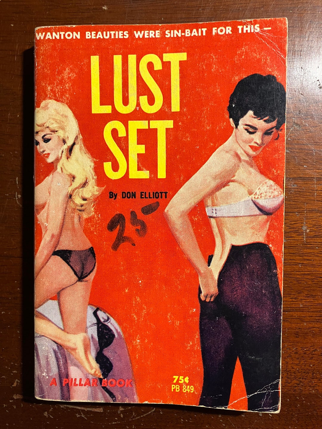 Lust Set Don Elliott 1964 1960s Vintage Greenleaf Smut Sleaze - Etsy