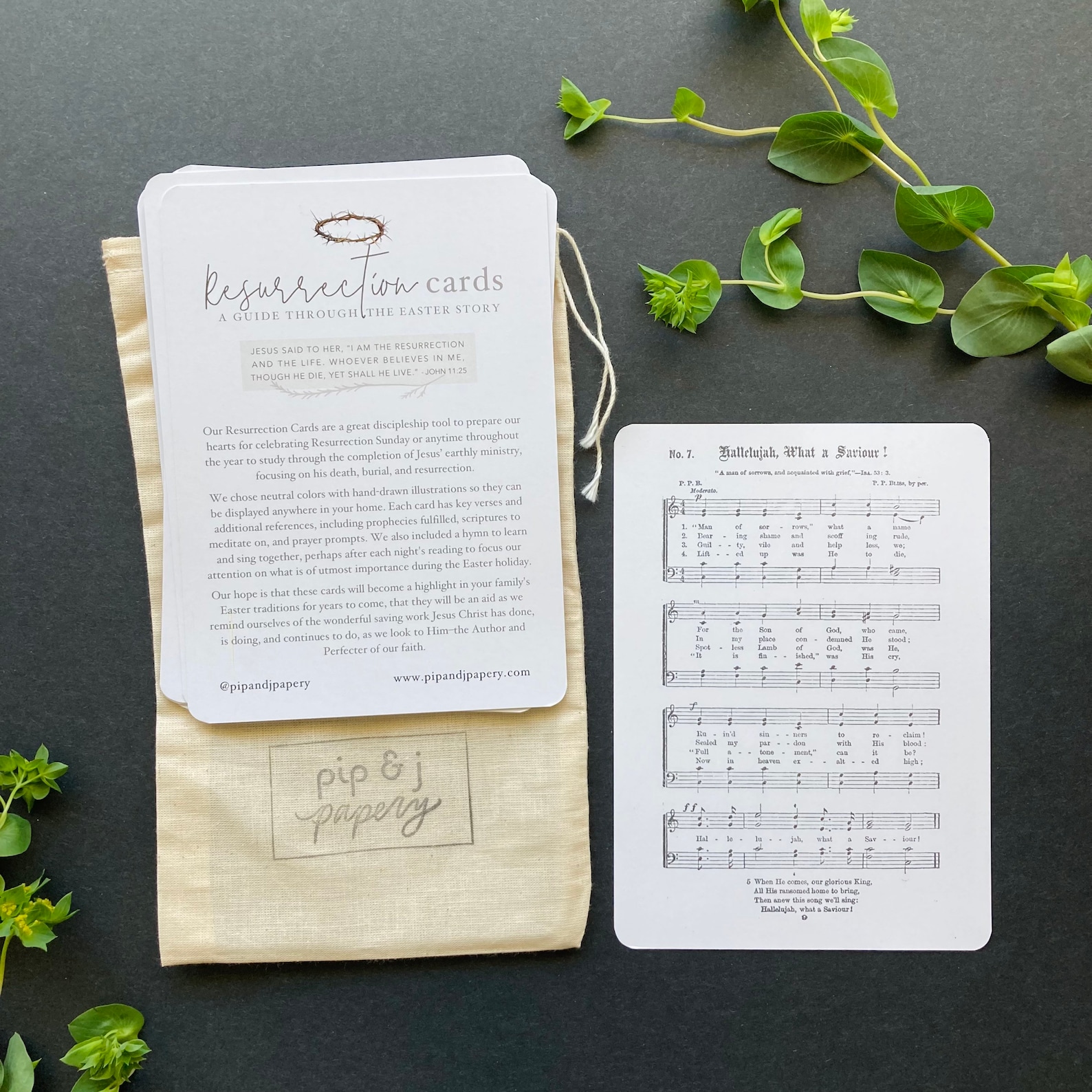 Resurrection Cards Easter Story Cards Easter Flash Cards | Etsy