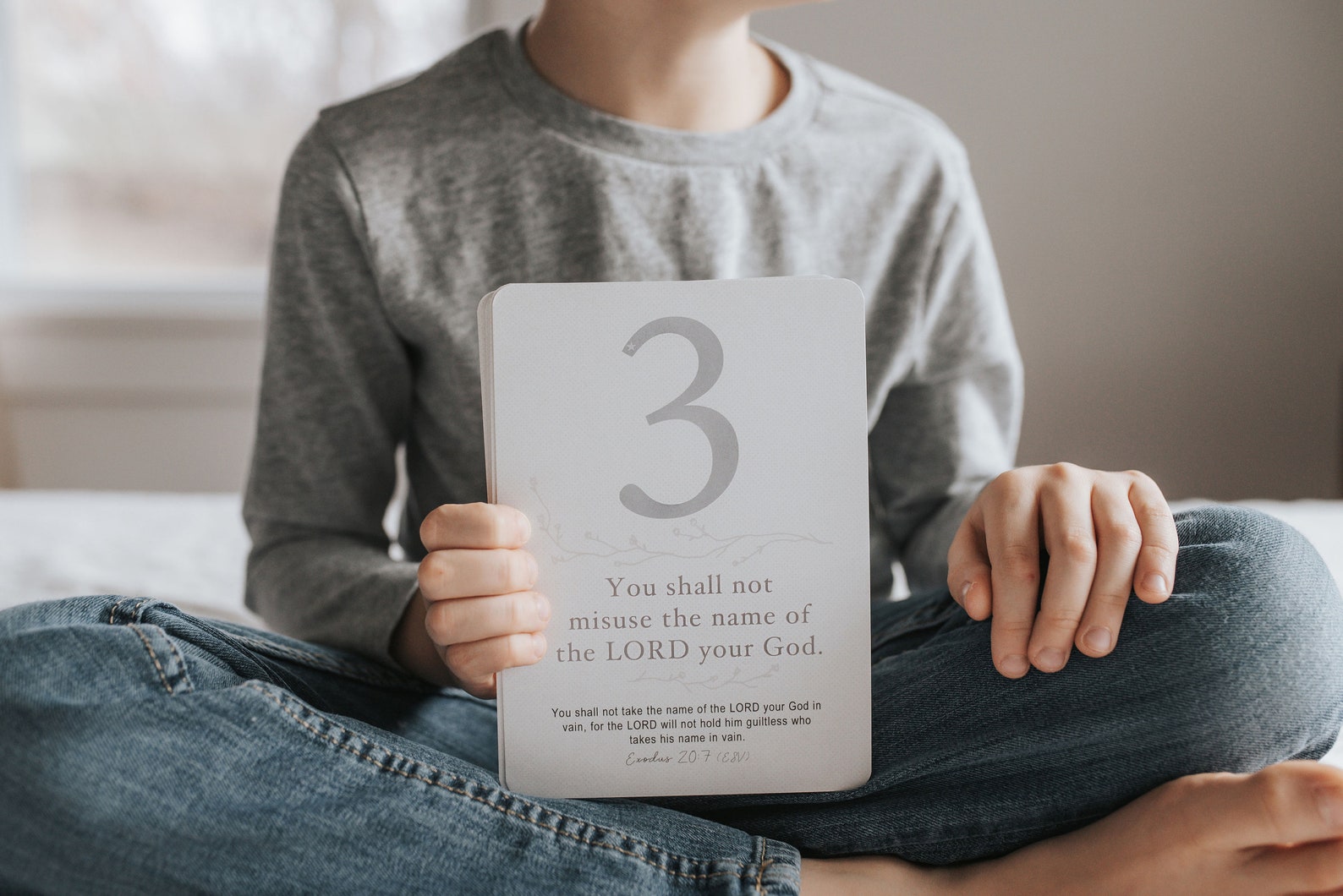 10 Commandment Memorization Cards - 10 Commandment Cards Memory Cards ...