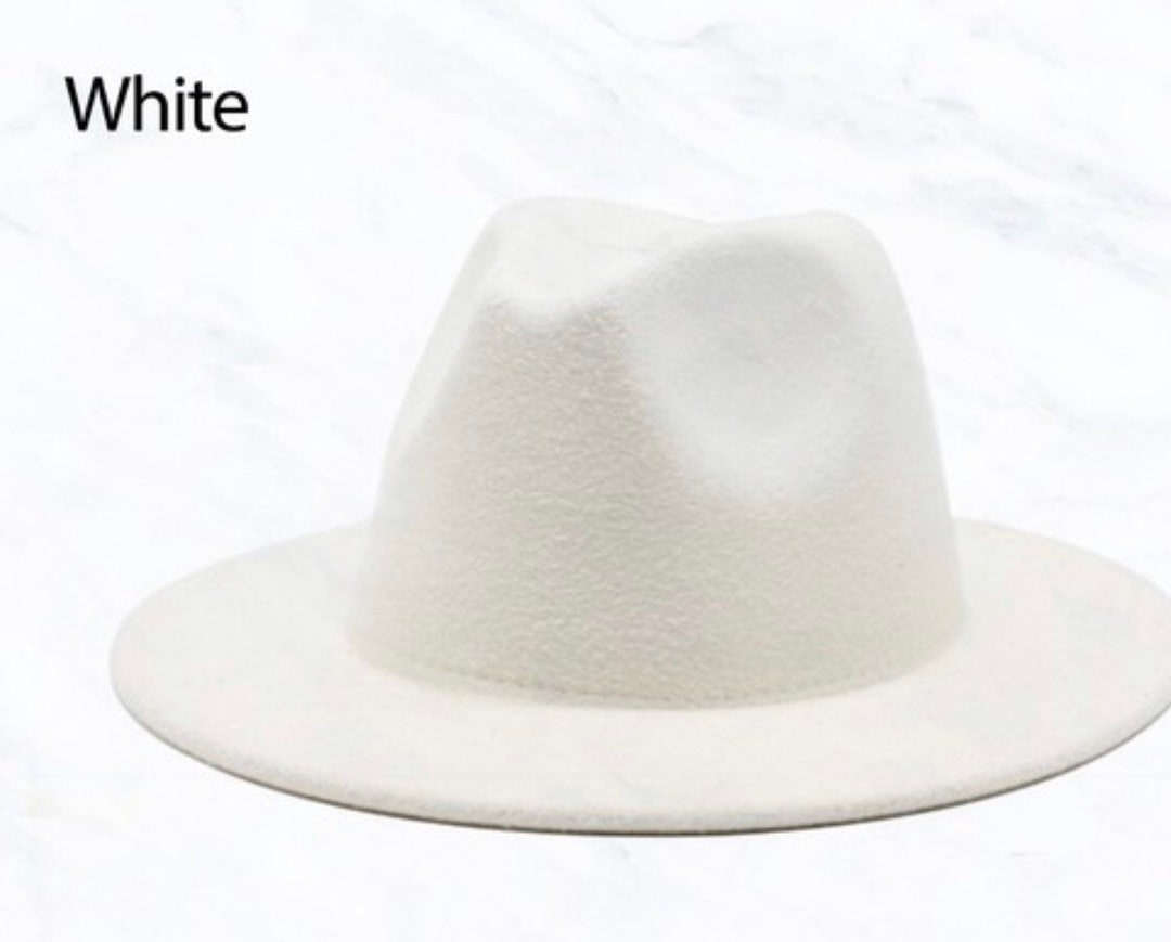 Fedora, Fedora Hat, White Hat, Fashion, Summer, Spring, Winter, Fall ...