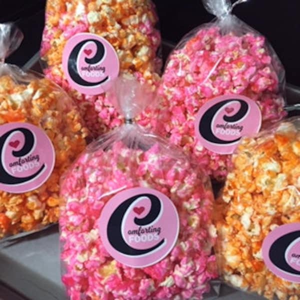 Pink Popcorn - Etsy