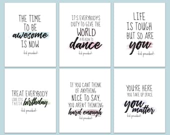 Printable Classroom Posters Positive Quotes / Classroom Decor / Nursery ...