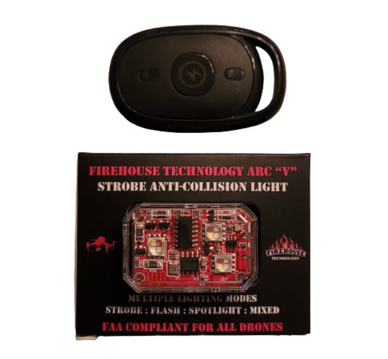 Firehouse Technology ARC "v" Pro Multi Color Strobe Spot Light W Remote ...