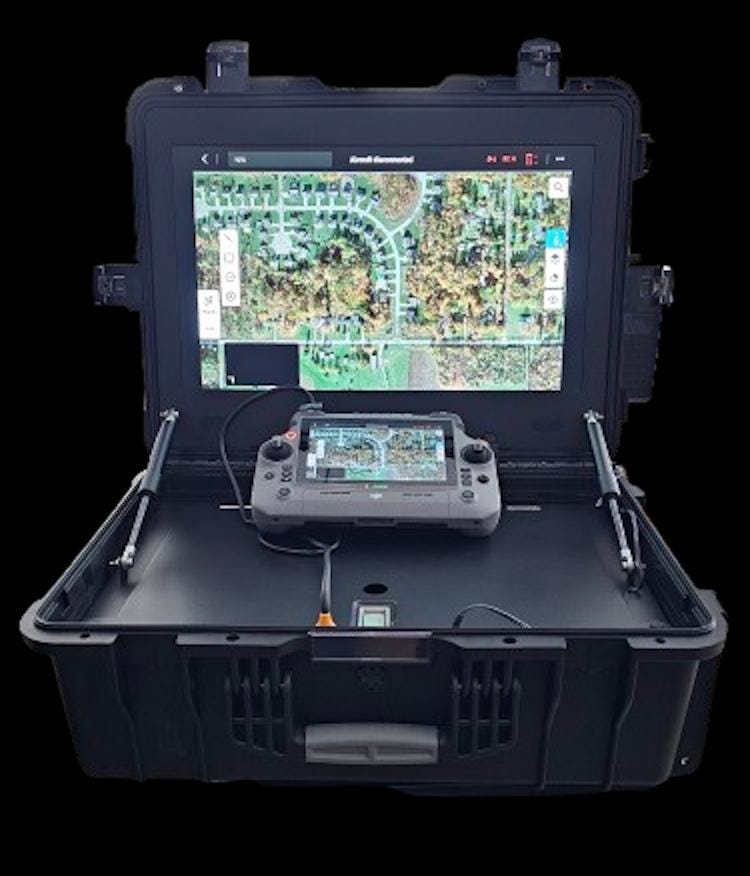Tactical Command Center V2 Drone FPV Monitor : 21.5" 1000 NIT Daylight ...