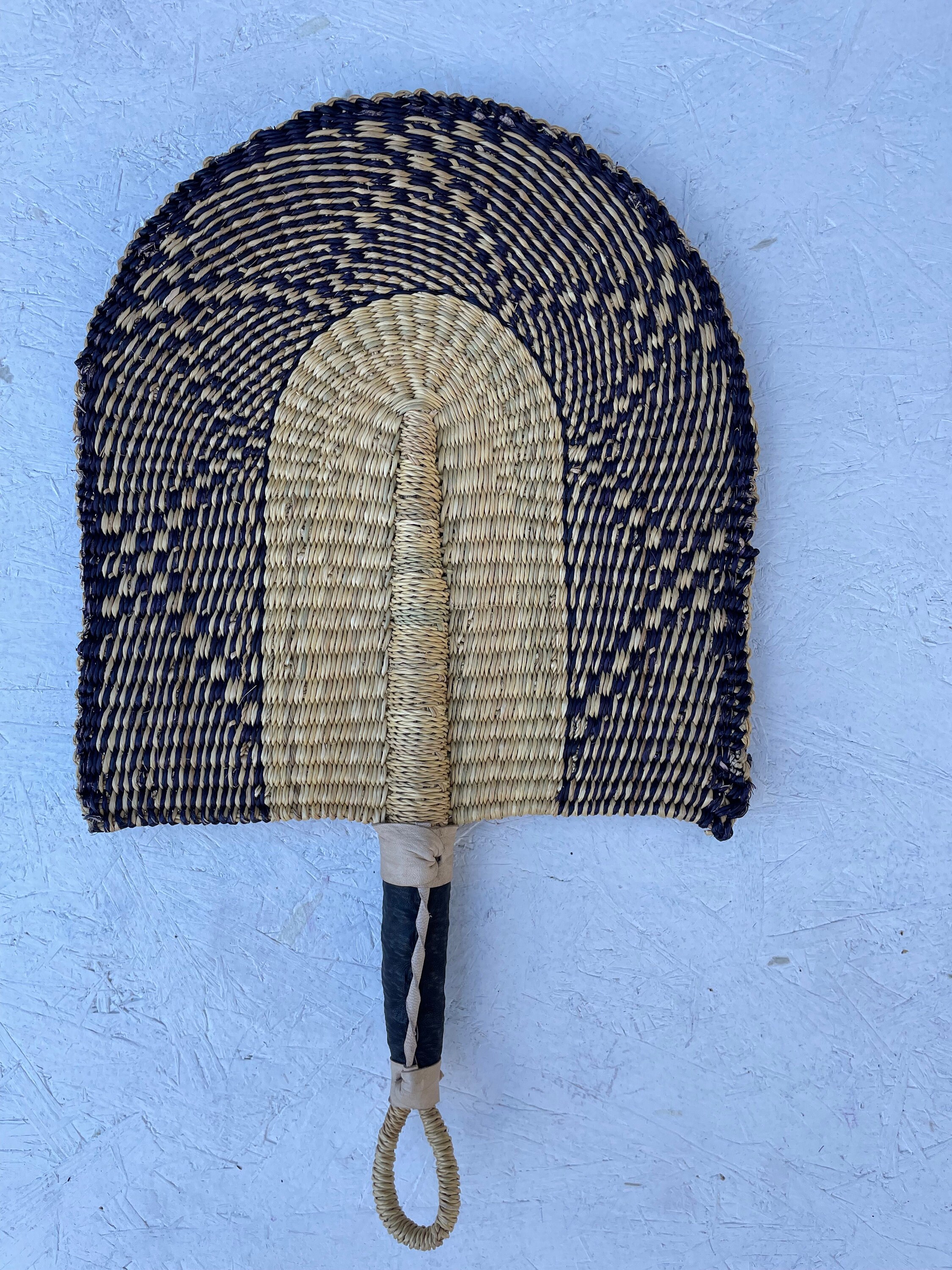 Handwoven Bolga Fan, African Fan, African Wall Decor, Decorative Fan ...