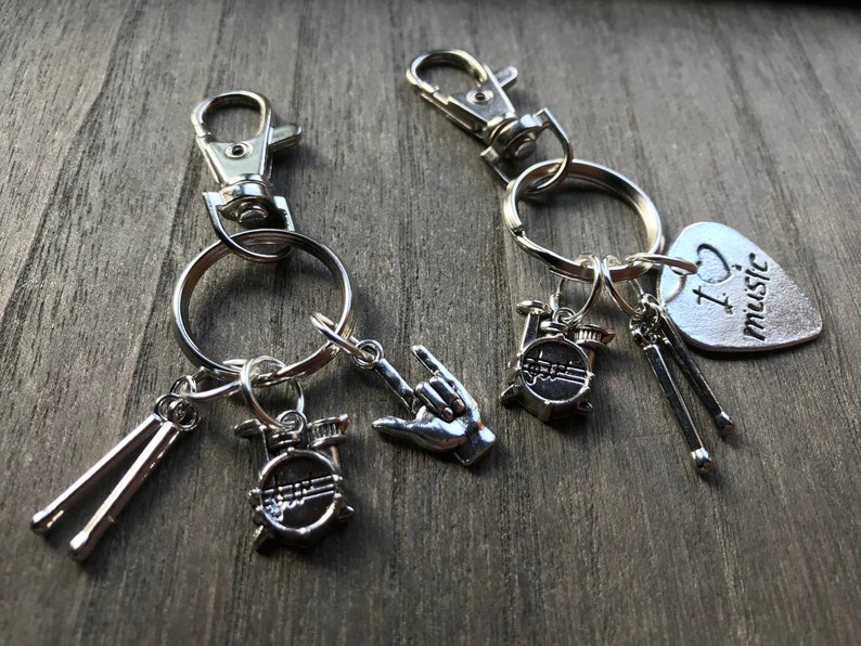 Drummers Keychain Drums Keychain Drum Keyring Music Gift - Etsy UK