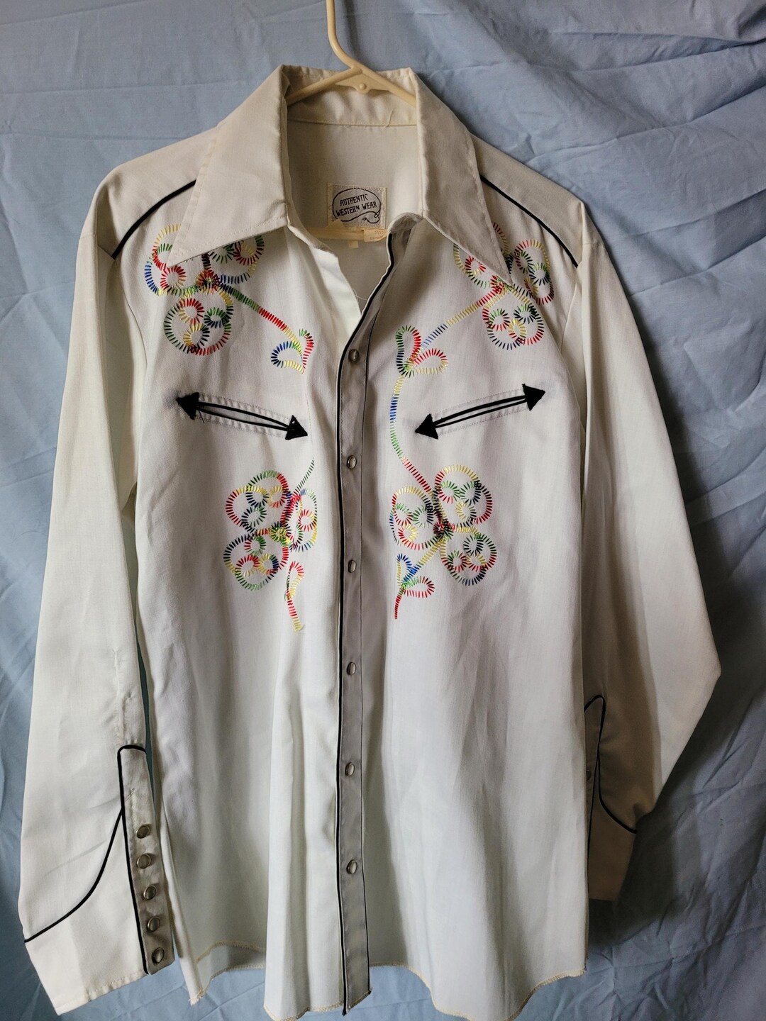 Vintage Men's Western Shirt Authentic Western Wear - Etsy