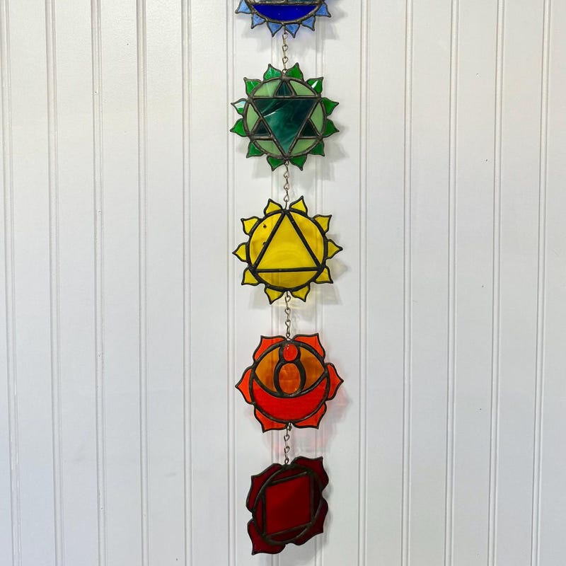 Chakra Stained Glass - Etsy