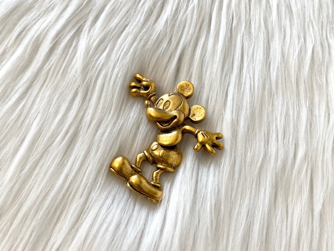 Vintage Dancing Mickey Mouse Disney Pin Brooch Swinging Hips Hinge ...