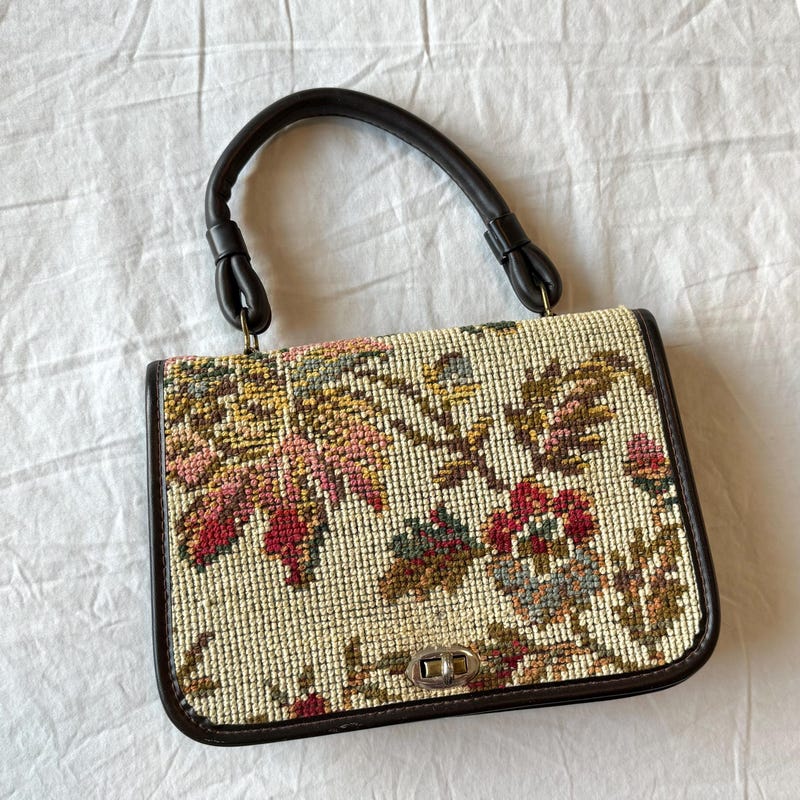 Needlepoint Handbag - Etsy