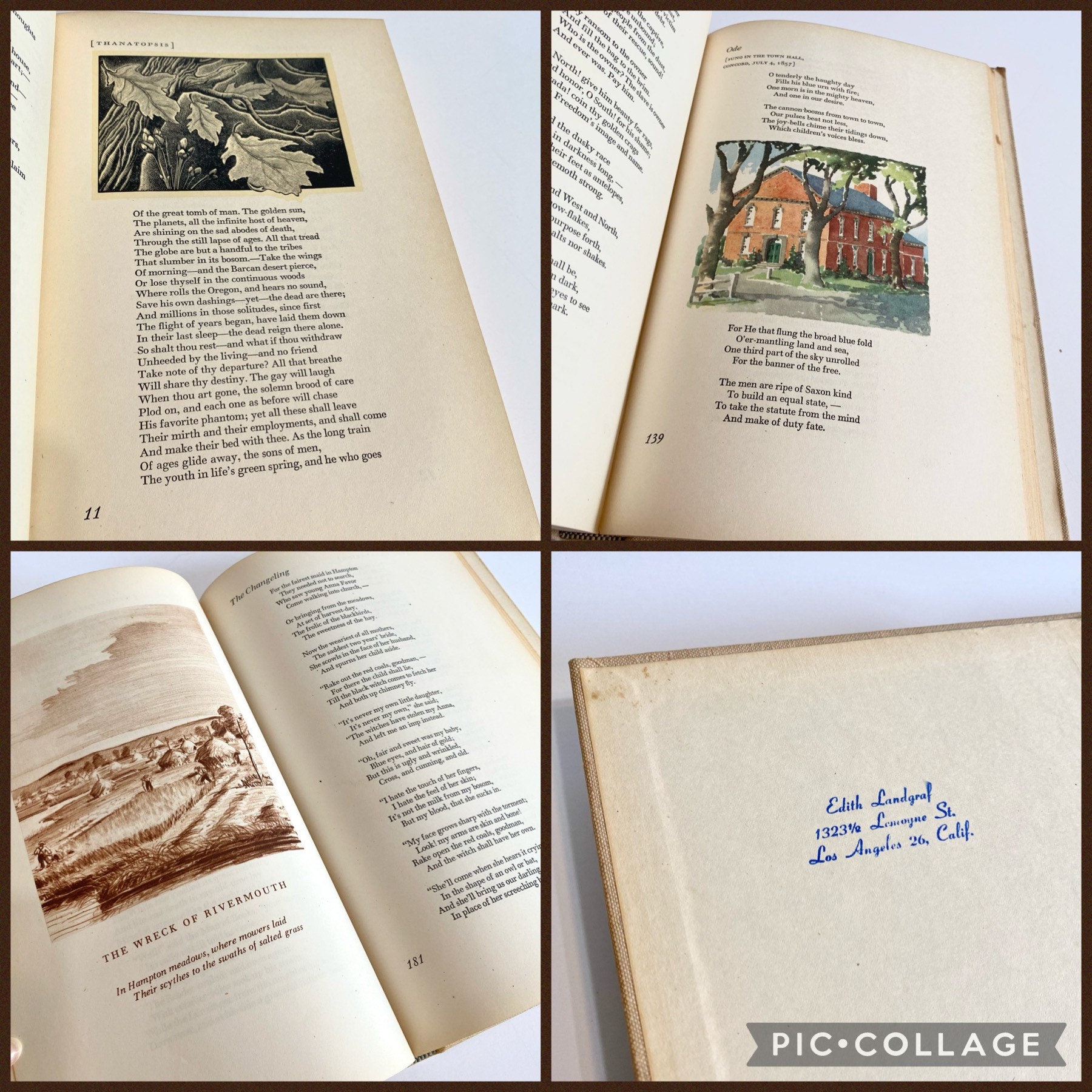 Vintage 1940's 'the American Poets Series' Lot of - Etsy