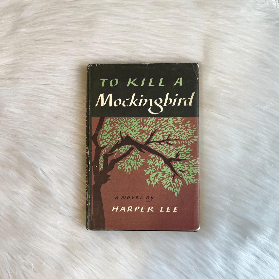Vintage 1960 'to Kill a Mockingbird' by Harper Lee First Book Club ...