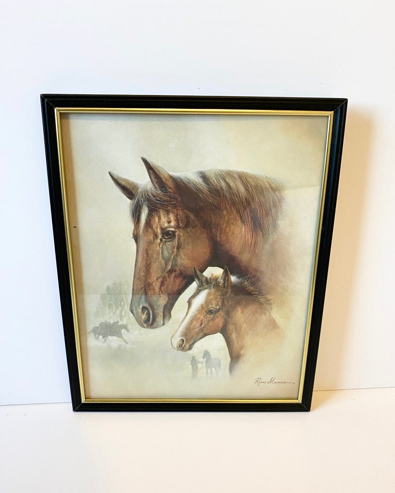 Vintage 1992 Ruane Manning Horse Lithograph Prints Lot of 4 - Etsy Canada