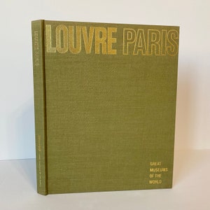 Vintage 1967 'louvre Paris: Great Museums of the World' Hardcover Book ...
