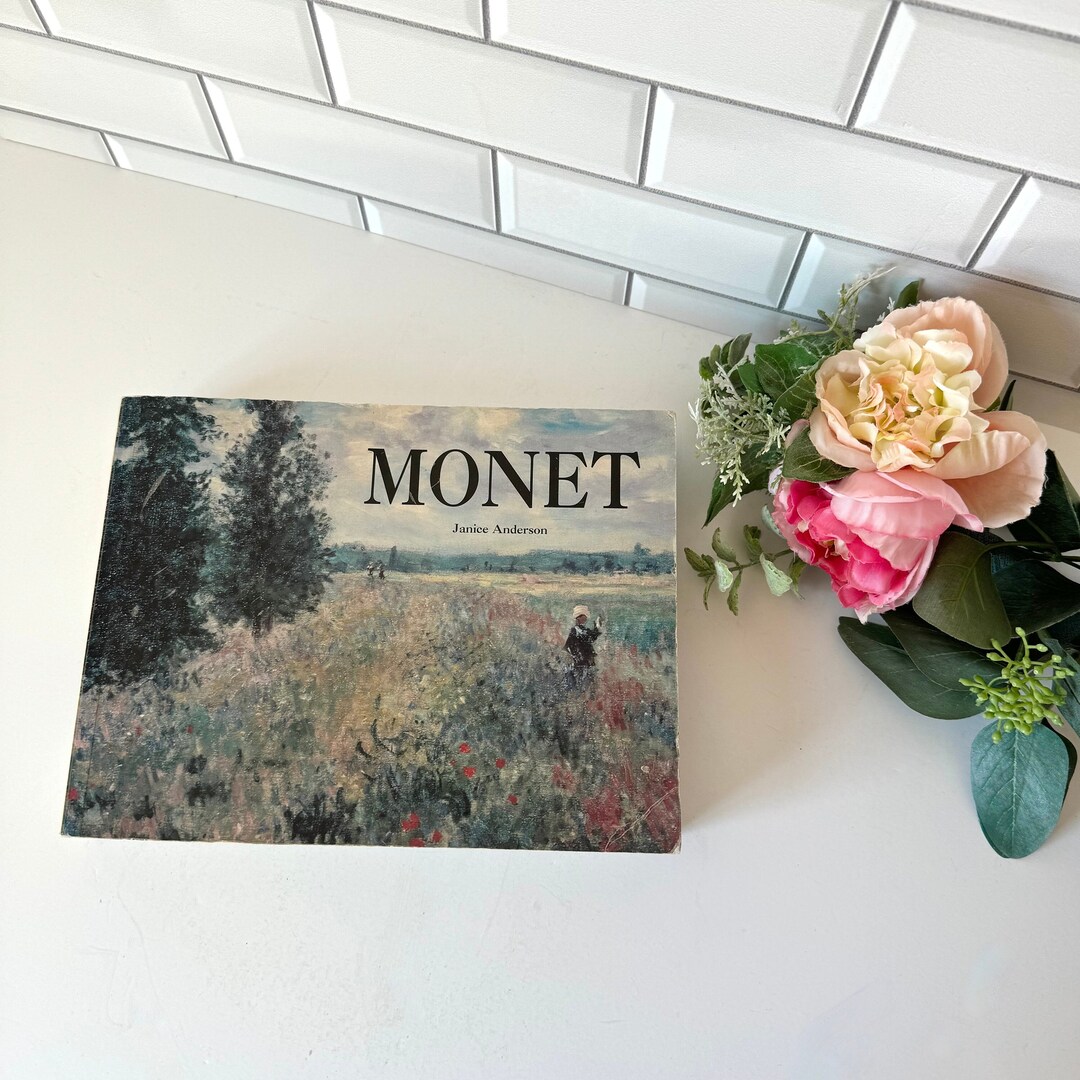 Vintage 2002 'monet' by Janice Anderson Book, Art/art History Books ...