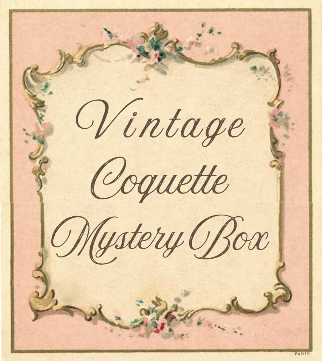 Vintage Coquette Home Decor Mystery Box Personalized Bundle, Curated ...