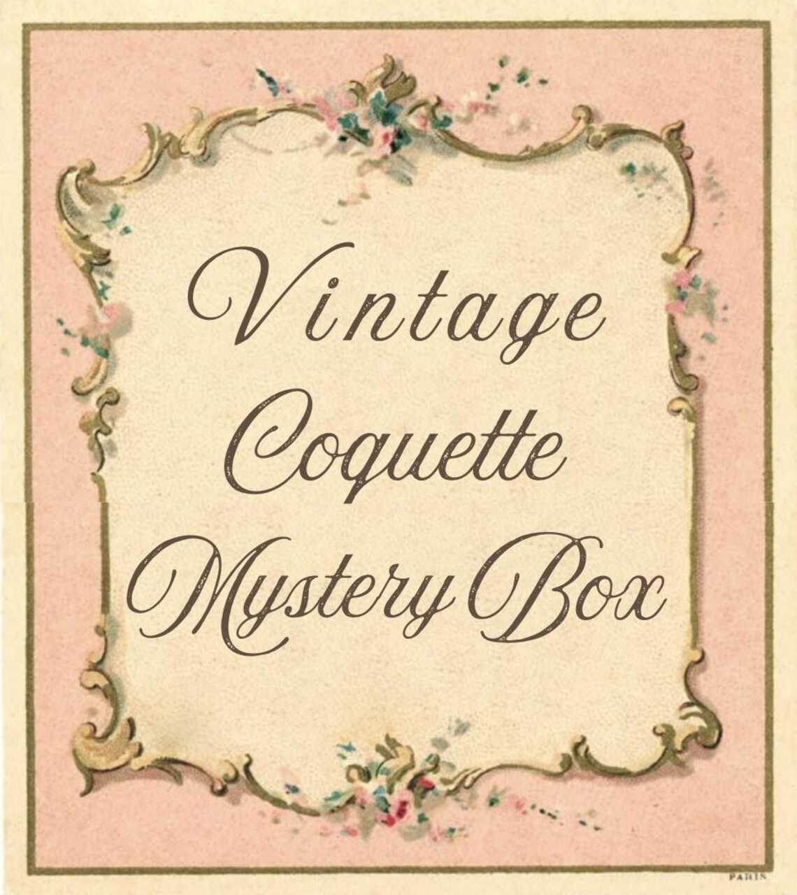 Vintage Coquette Home Decor Mystery Box Personalized Bundle, Curated ...
