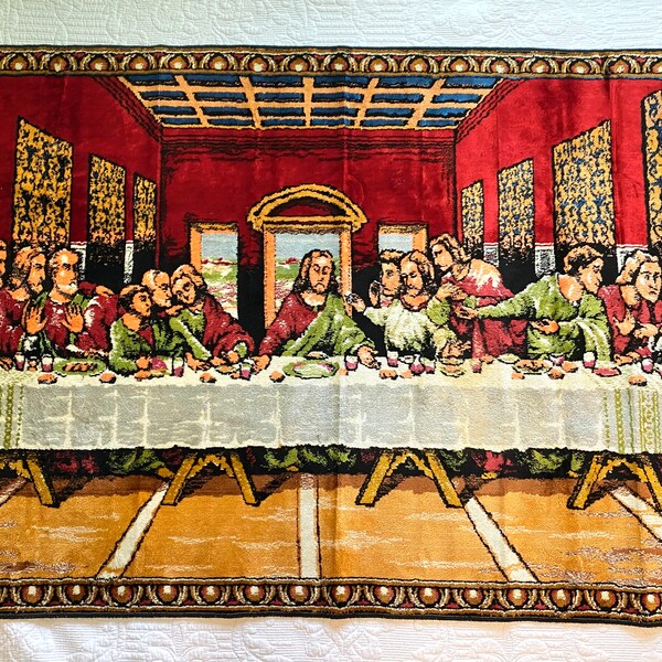 Last Supper Tapestry - Etsy