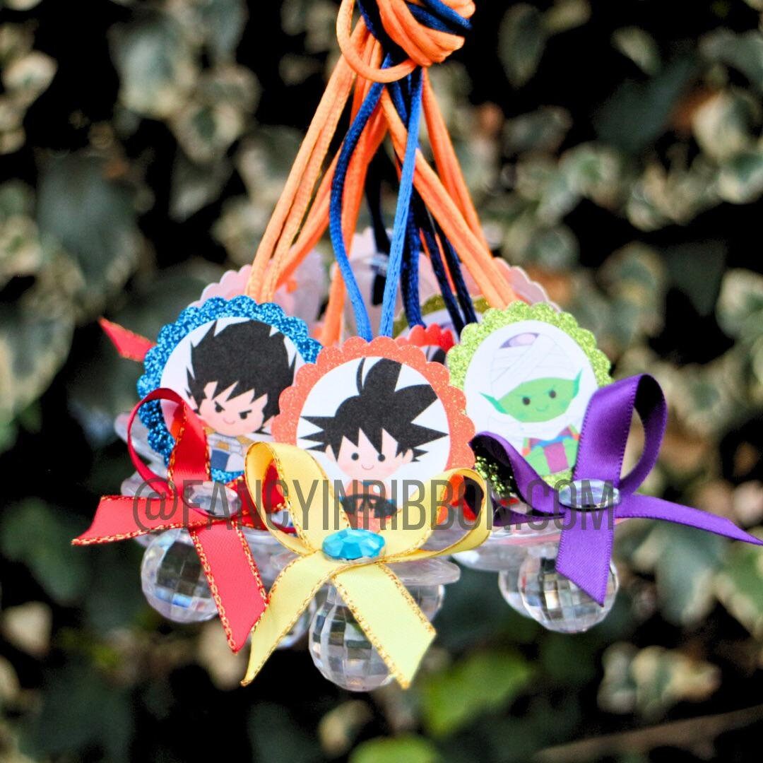 Anime Dragon Baby Shower Pacifier Necklace Favors - Set of 12 - Etsy