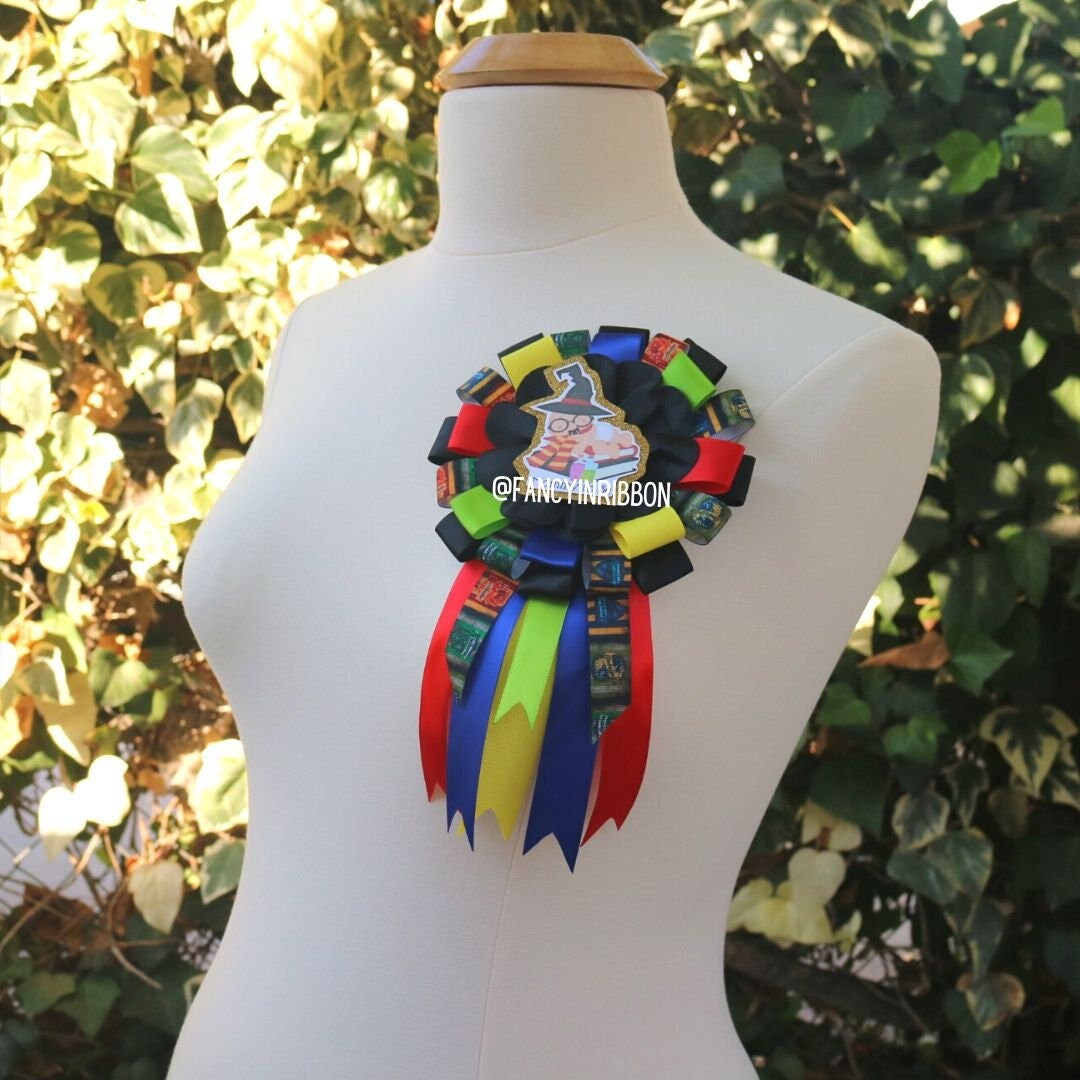 Baby Magical Wizard Baby Shower Mommy to Be Themed Ribbon Corsage Pin ...