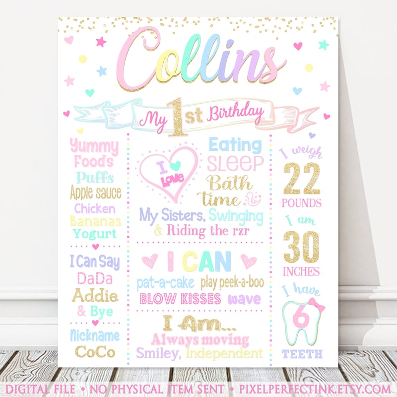 Birthday Board - Etsy