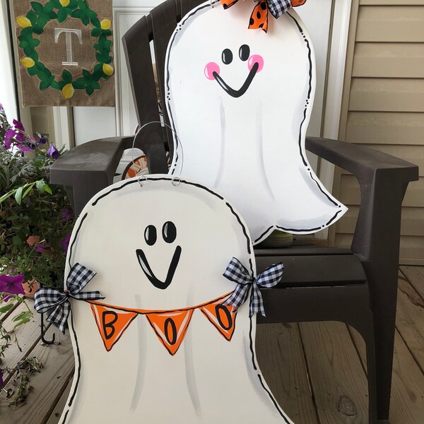 Ghost Door Hanger - Etsy