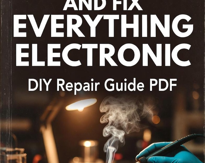 DIY Electronics Repair Guide | Troubleshooting Manual (PDF Download) - Etsy