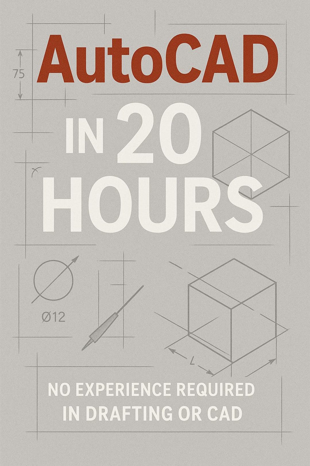 Autocad 2D Drawing Ebook: Learn House Plans in 20 Hours (PDF) - Etsy