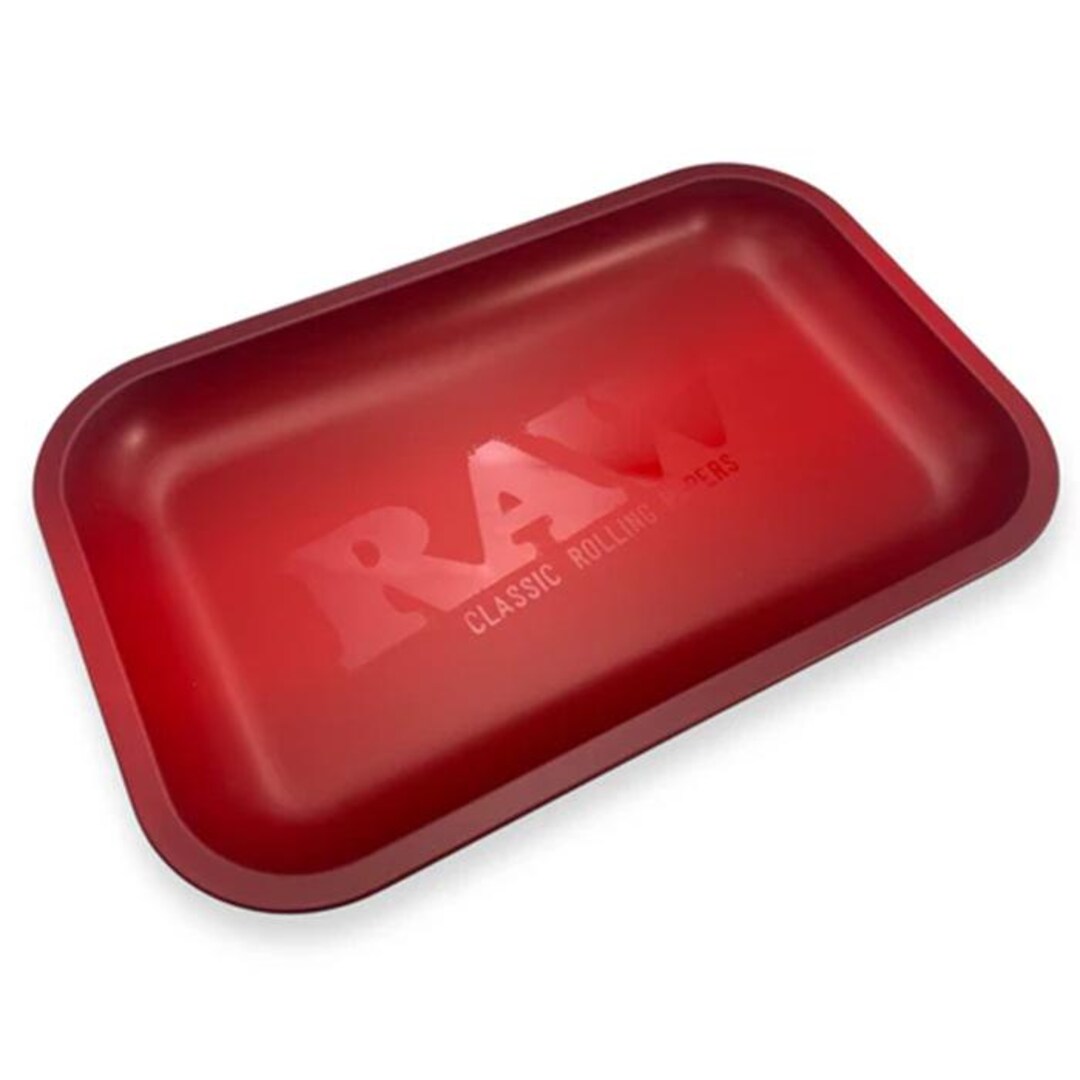 RAW Murder’d Matte RED Medium Rolling Tray 275mm X 175mm Limited ...