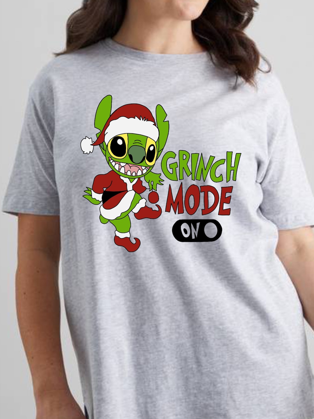 Stitch Mode Activated Grinch Png File - Etsy