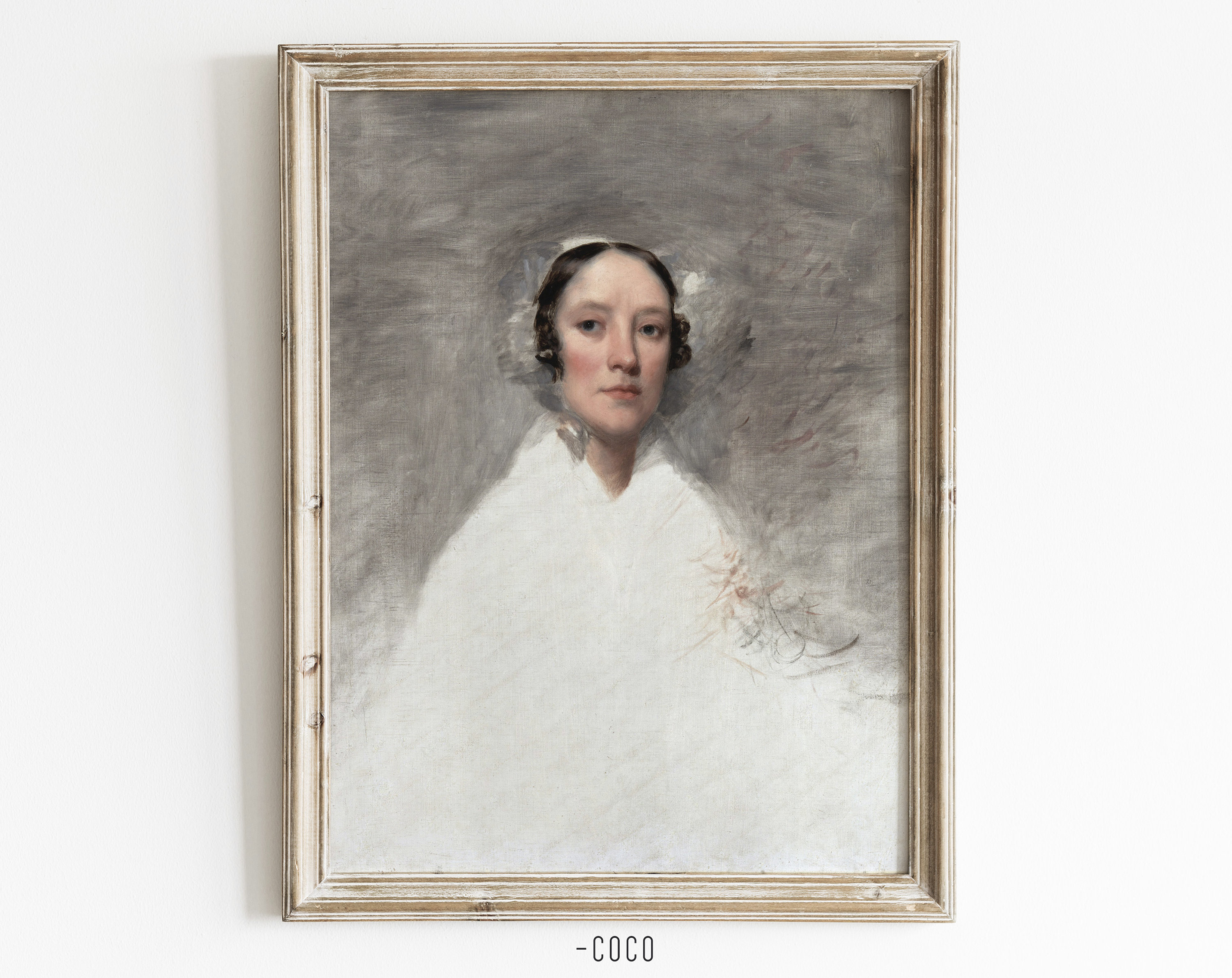 Art & Collectibles Digital Prints Antique Portrait Print Digital ...