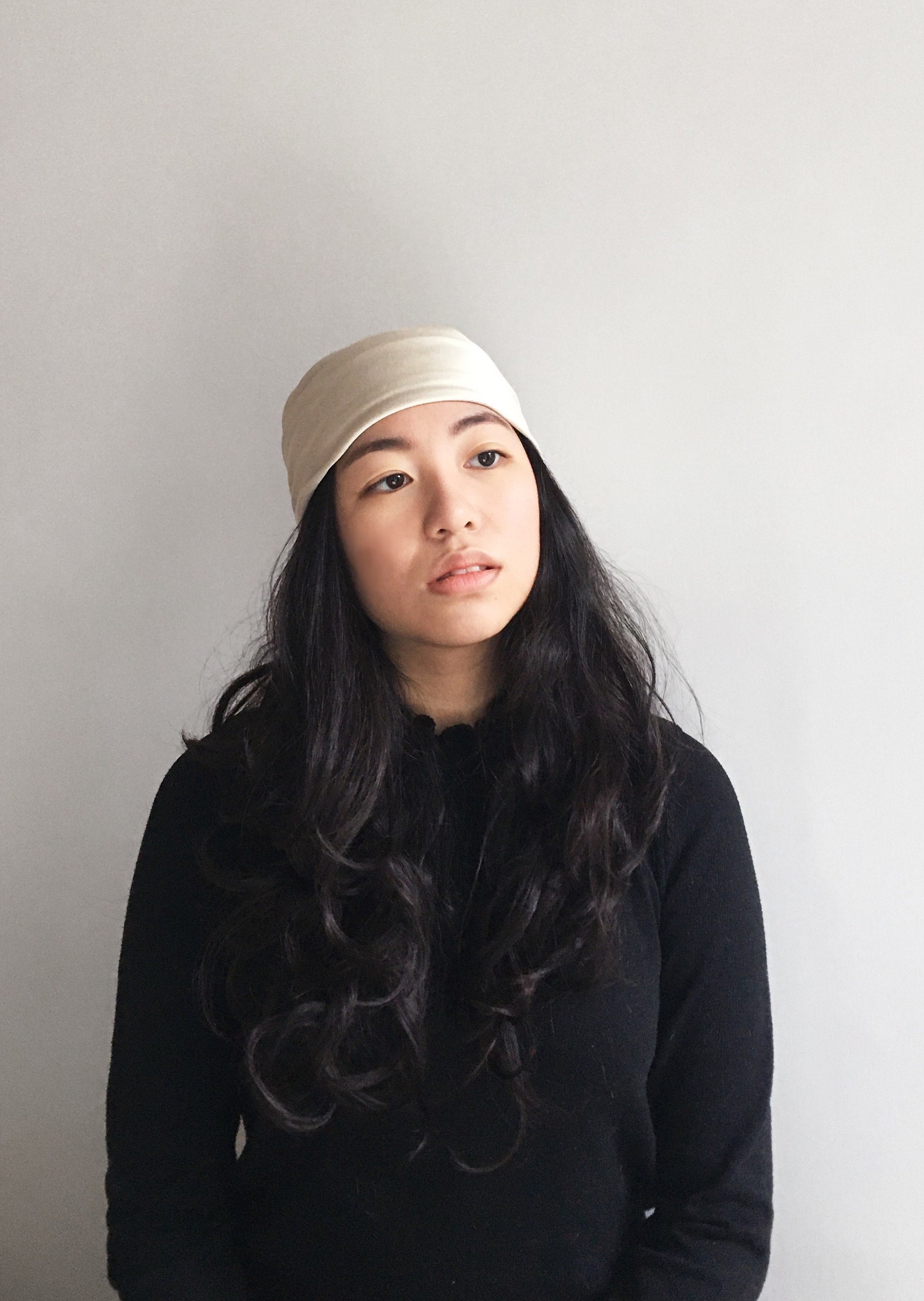 Silk Triangle Scarf, Neckscarf, Pure Silk, Minimalist Plain Scarf - Etsy