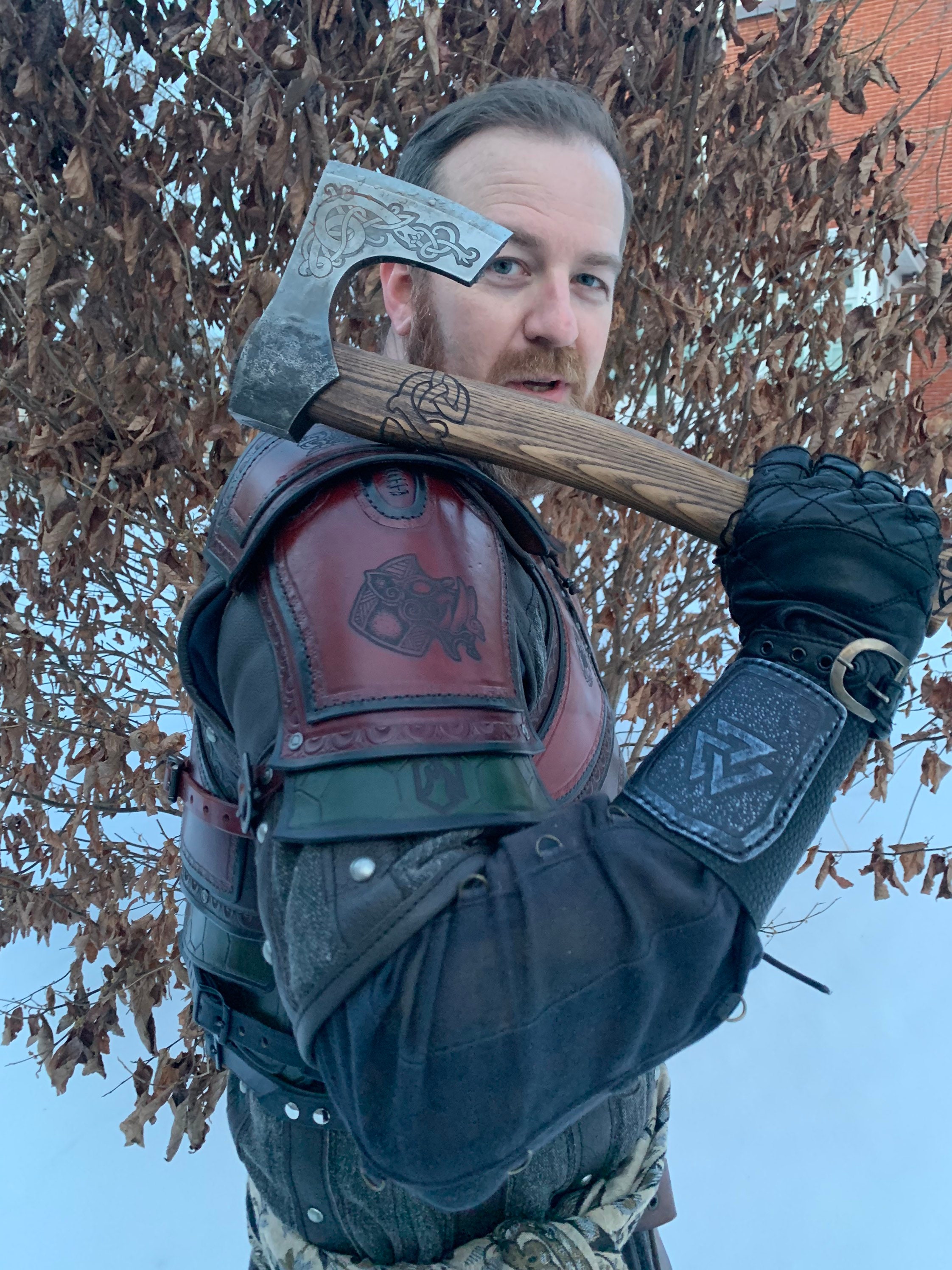 Jöfurr “the Boar” Leather Armor - Etsy