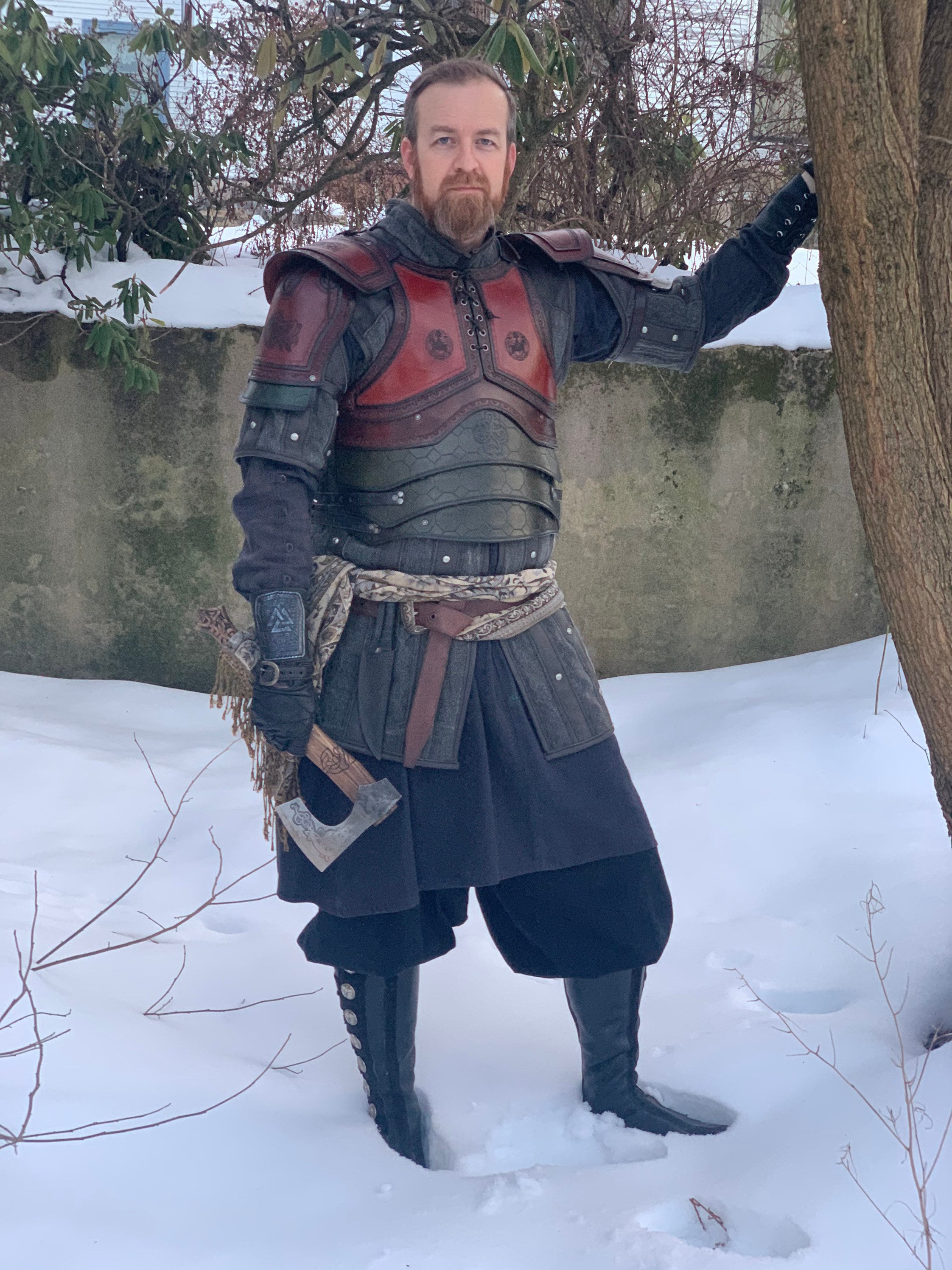 Jöfurr “the Boar” Leather Armor - Etsy