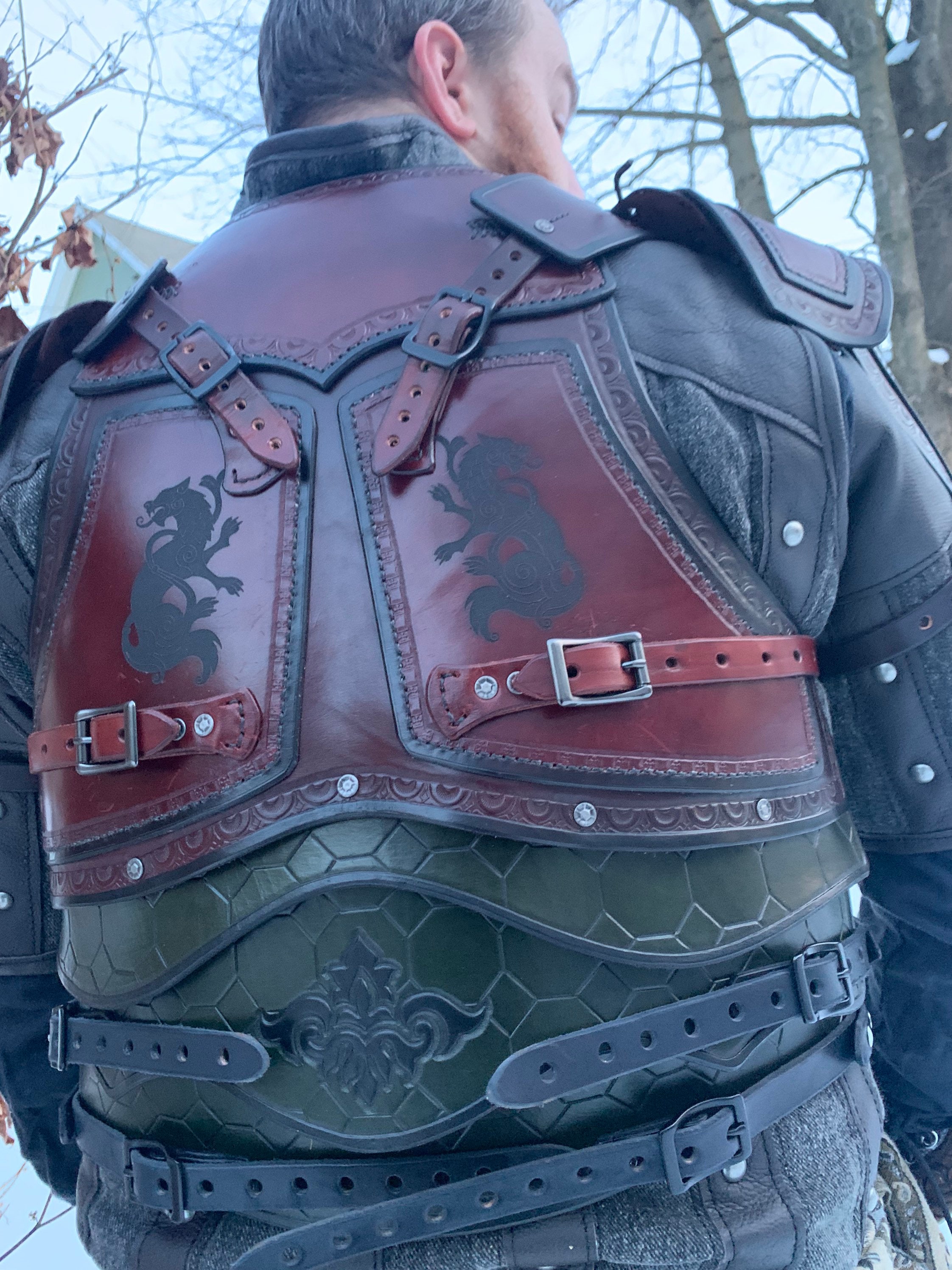 Jöfurr “the Boar” Leather Armor - Etsy