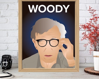 Woody allen poster | Etsy