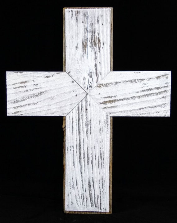 White Washed Cross Table Top | Etsy