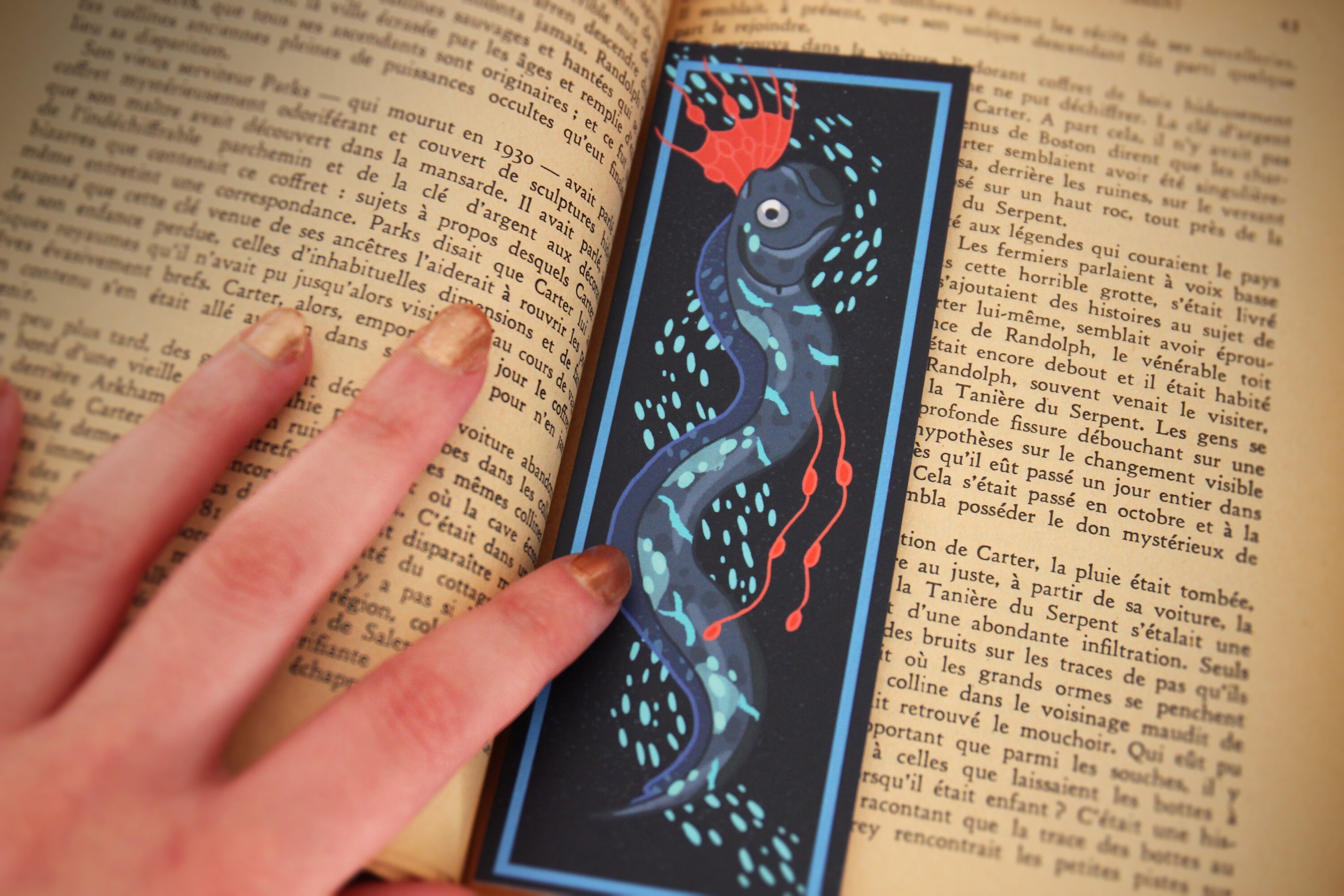 Deep Sea Creatures Set of 2 Bookmarks 52mm X 148mm - Etsy