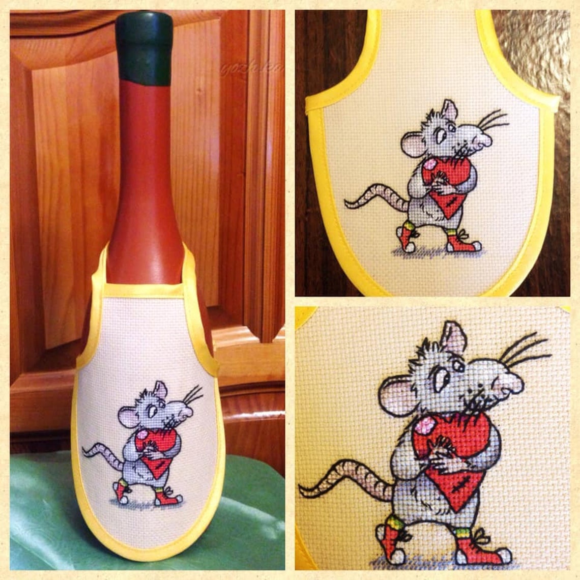 Mouse Cross Stitch Patterns Pdf Love Cross Stitch Counted DIY - Etsy