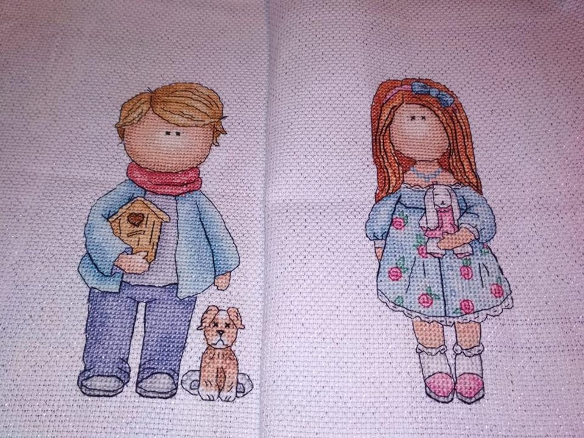 Baby Boy Cross Stitch Pattern for Kids Tilda Doll Boy Witch | Etsy