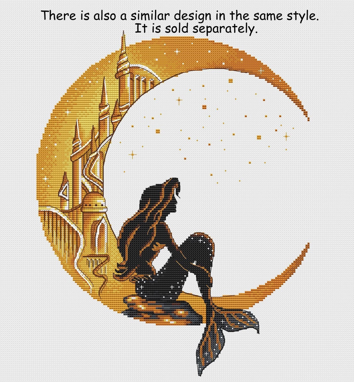 Princess Cross Stitch Pattern Castle Cross Stitch Cinderella DIY X ...