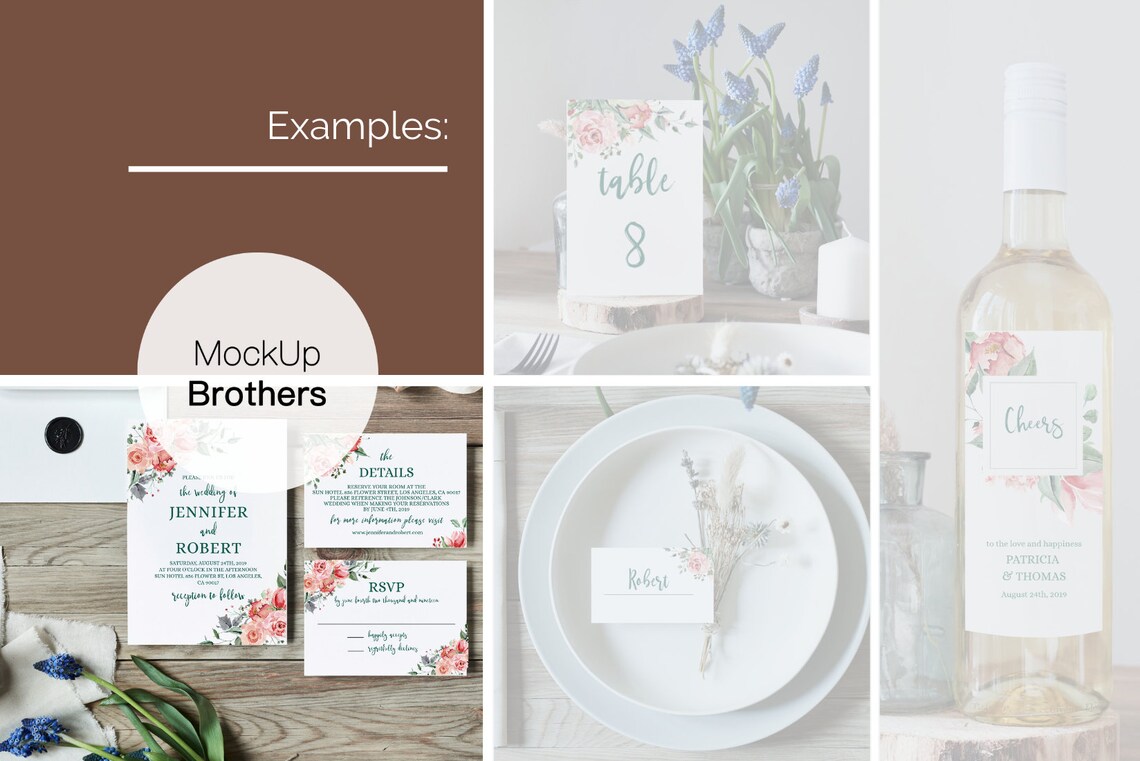 Farmhouse Mock-up, Natural Wood Background Mockup, Stationery Mockup ...