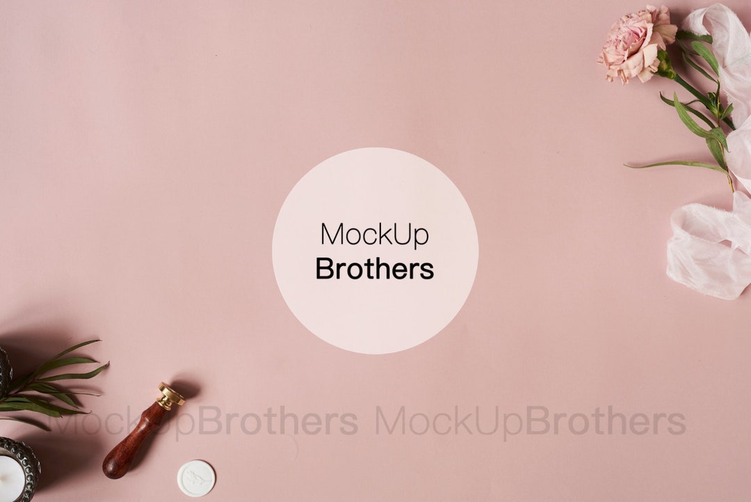 Pink Mock-up, Background Mockup, Stationery Mockup, Styled Stock Photo ...