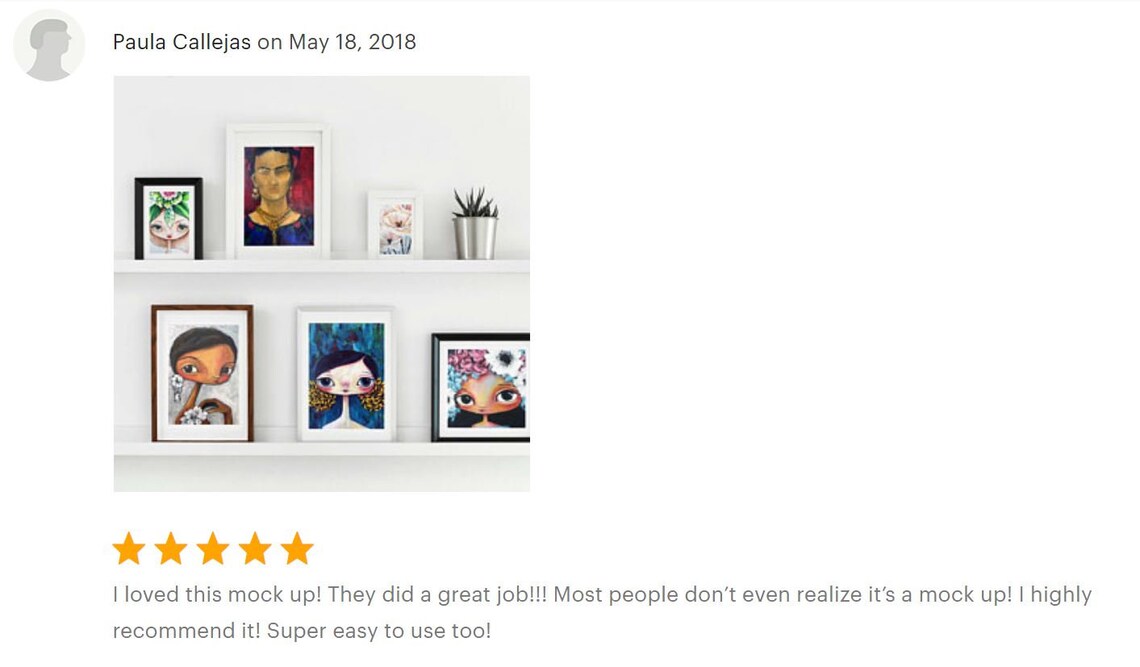 Multiple Frame Mockup, Frame Set Mockup, Styled Mock up Frames, Black ...