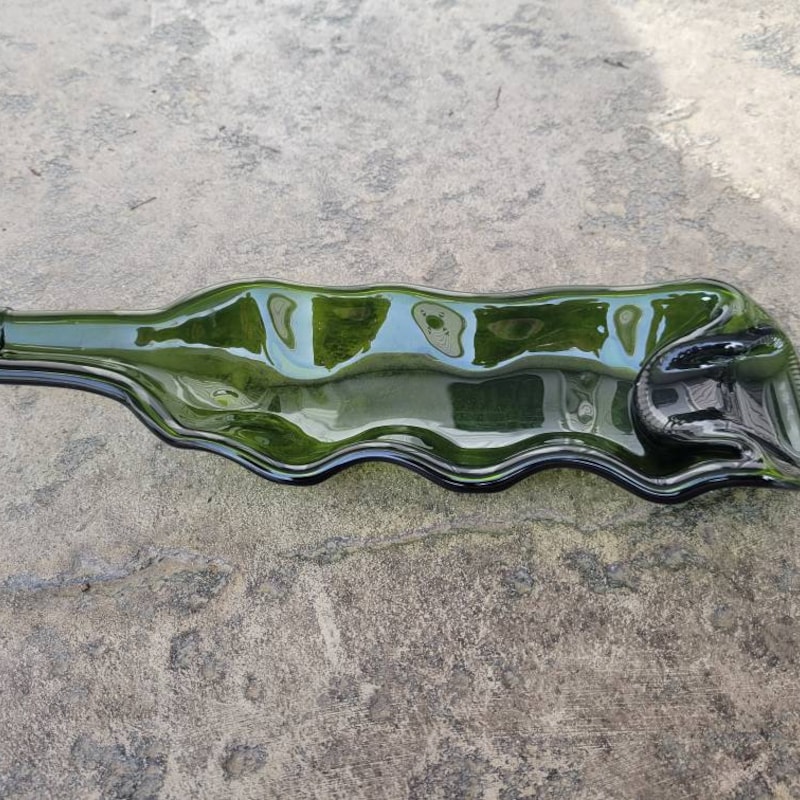 Slumped Wine Bottles - Etsy