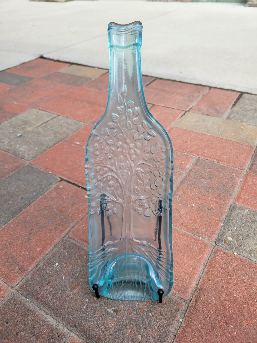 Tree of Life Slumped Bottle - Etsy