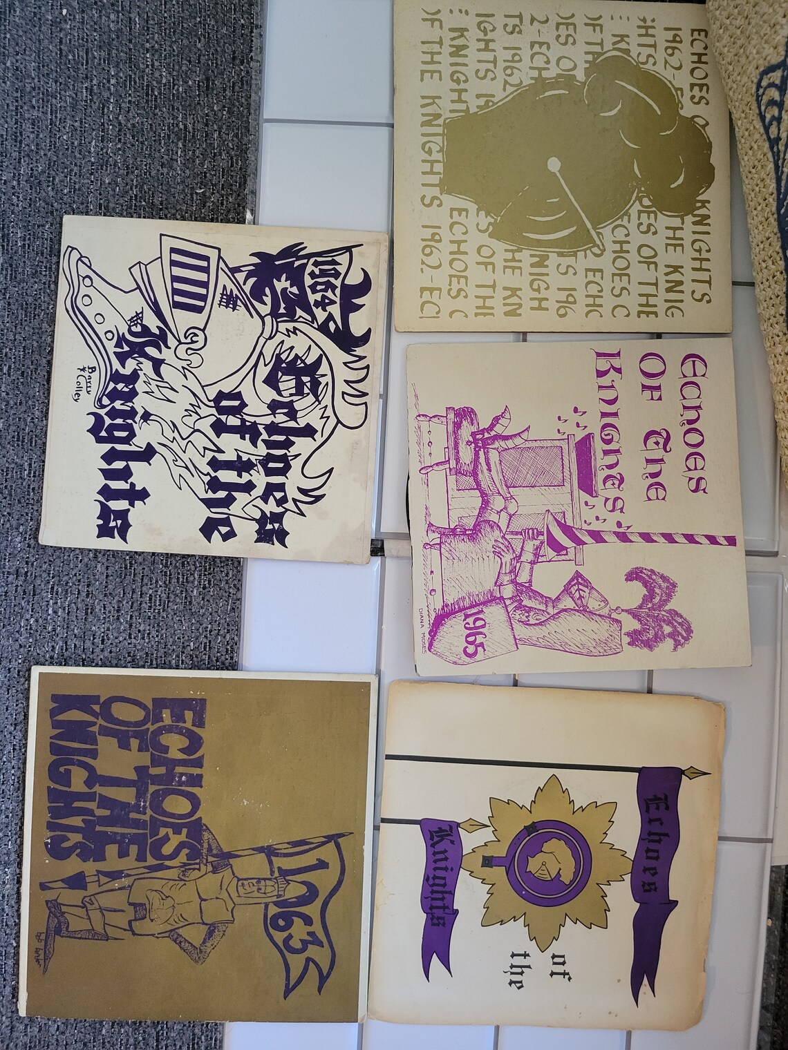 1960 Through 1969 Echoes of the Knights Vinyl Records - Etsy