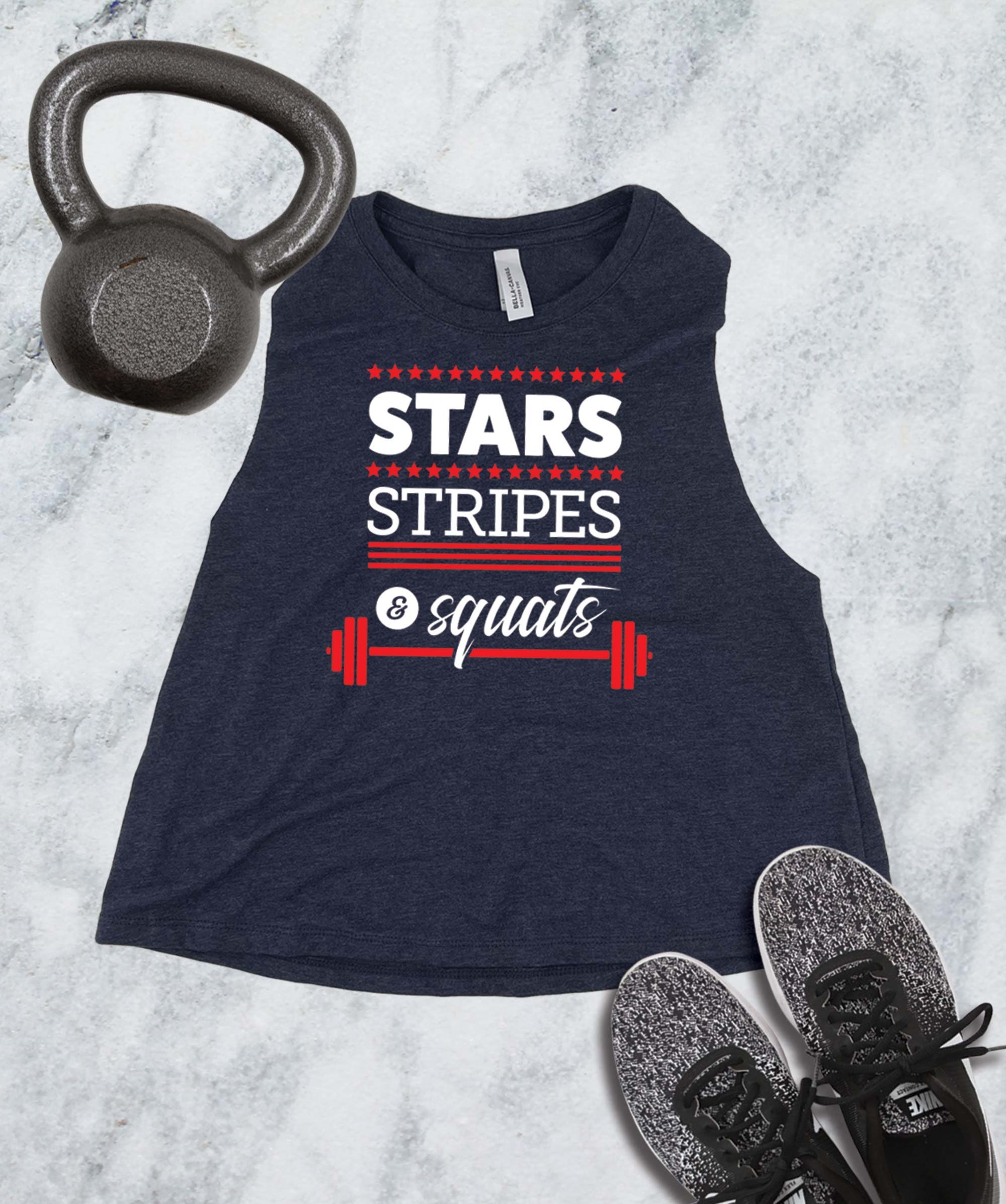 4th of July Fitness Women's Muscle Tank Workout Shirt - Etsy