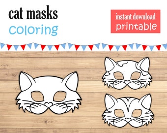 Cat masks | Etsy